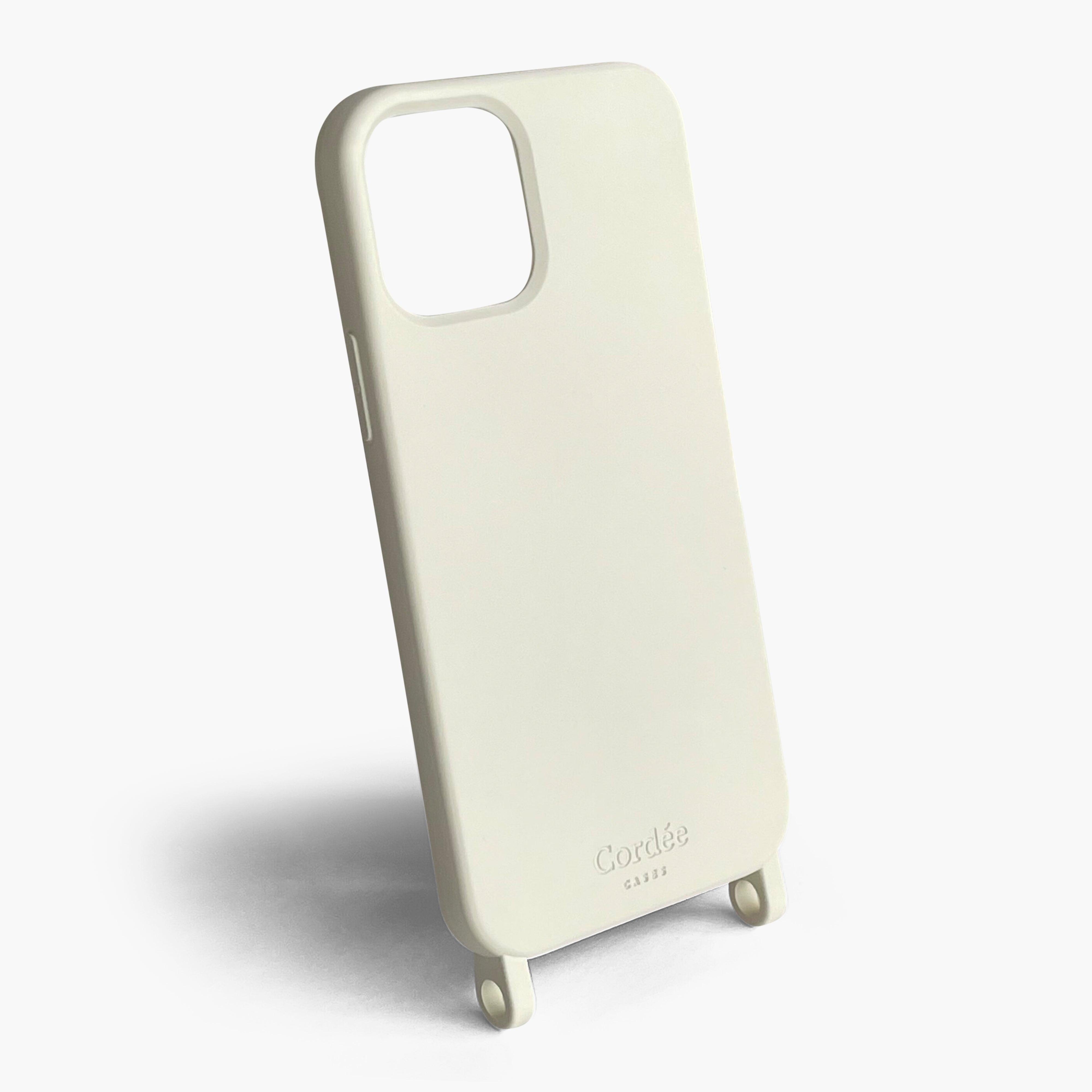Silicone iPhone Case Ivory – Cordée Cases